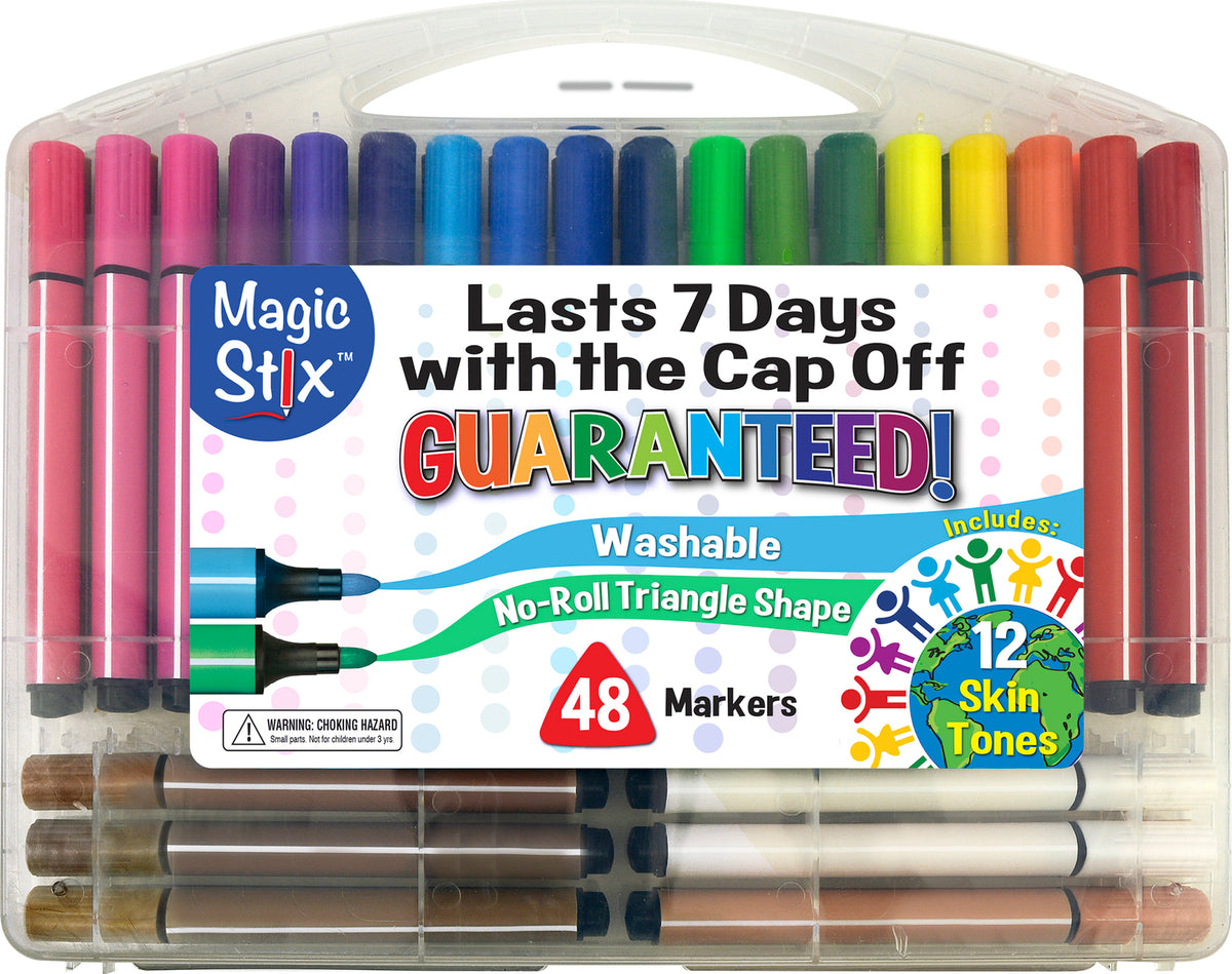 Magic Tri Stix 48 Color- includes Global Skin Tones – Givens Books & Little Dickens