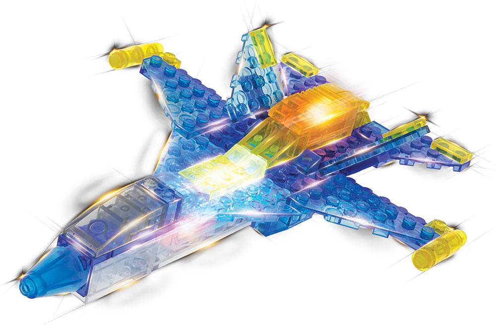 Laser Pegs 6 in 1 Jet Building Set – Givens Books & Little Dickens