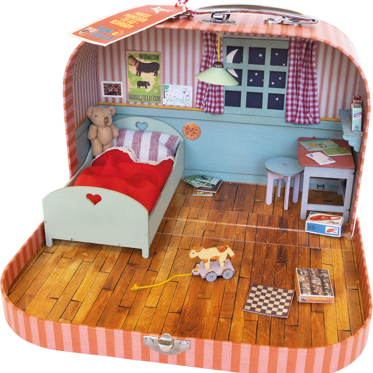 Sam & Julia - Mouse Mansion To Go Bedroom – Givens Books & Little Dickens