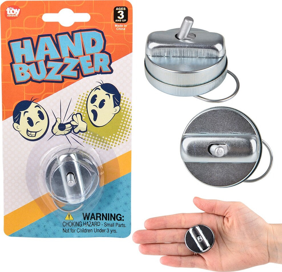 Metal Hand Buzzer 1.5" – Givens Books & Little Dickens
